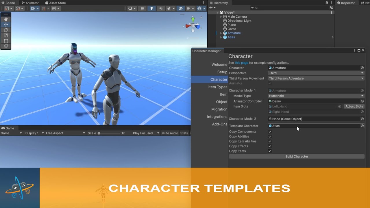 Character Templates in the Ultimate Character Controller (Tutorial) by #Opsive