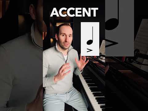 How to play Articulation Marks - Staccato/Accent/Tenuto #piano #pianotechnique