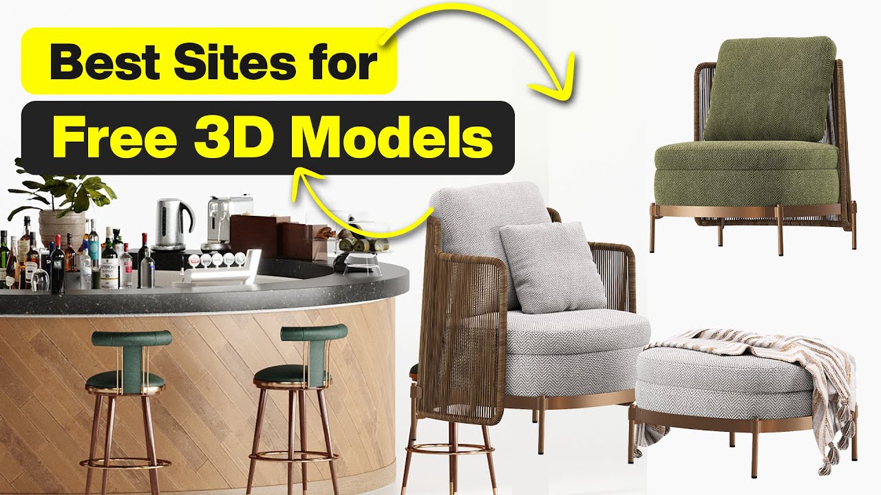 Best Sites for 3D Models That You Didn't Know! For Free!