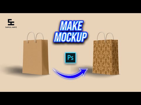 Create Bag Mockup- Photoshop Short Tutorial
