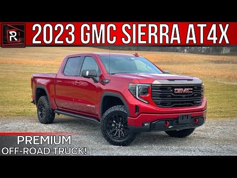 The 2023 GMC Sierra AT4X Is GM's Peak In Premium Off-Road Trucks