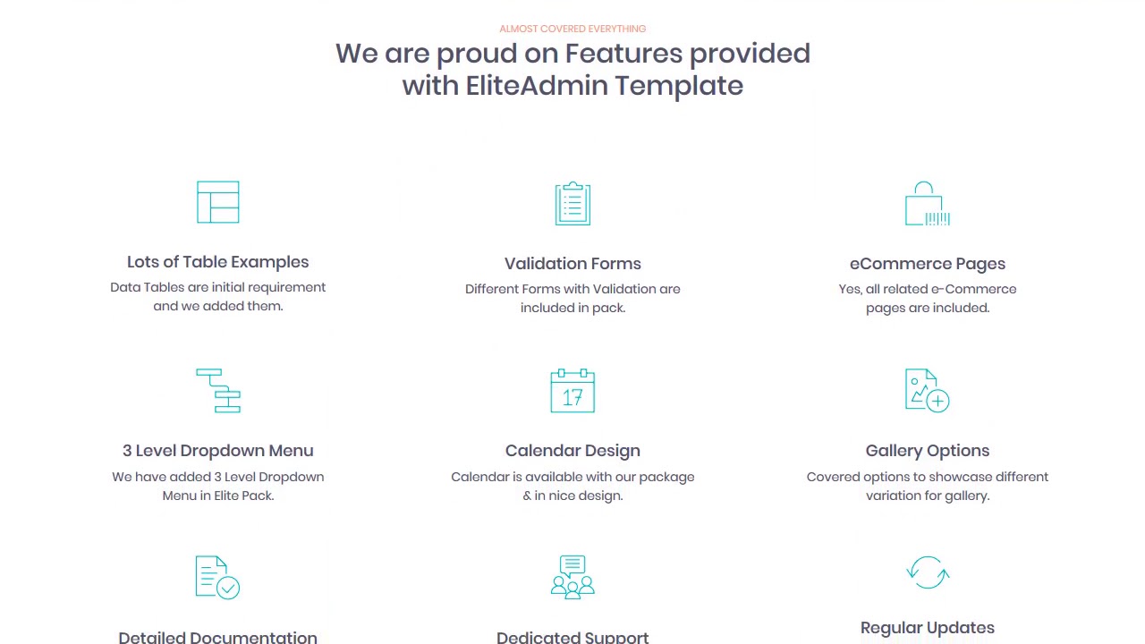 Elite Admin - Multipurpose Bootstrap 4  Admin Template