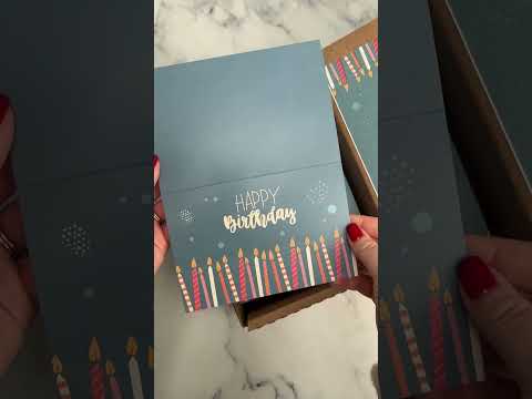 Greeting Card printed on our Recycled Matte paper stock