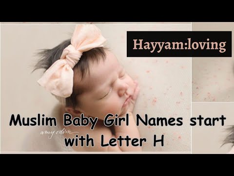 Muslim Baby Girl Names that start with Letter H.#muslimbabynames ,#islamicnames