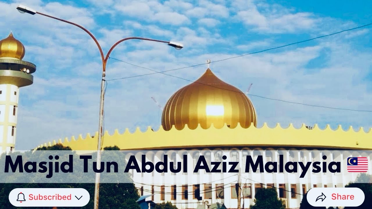 Friday prayer | Masjid Tun Abdul Aziz, Malaysia 🇲🇾