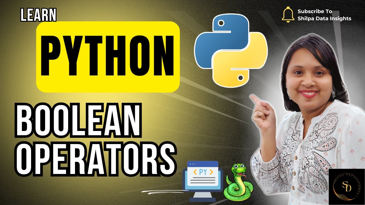 Python Tutorial for Beginners – Boolean Operators (and, or, not) Explained Simply
