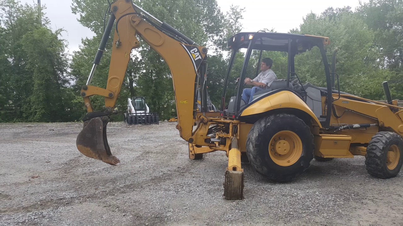 2008 Cat 416E Loader Backhoe