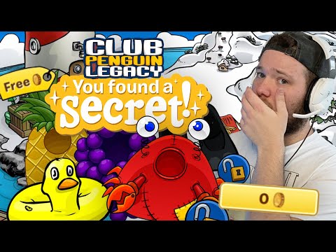 HOW IS ALL OF THIS FREE in CLUB PENGUIN LEGACY???