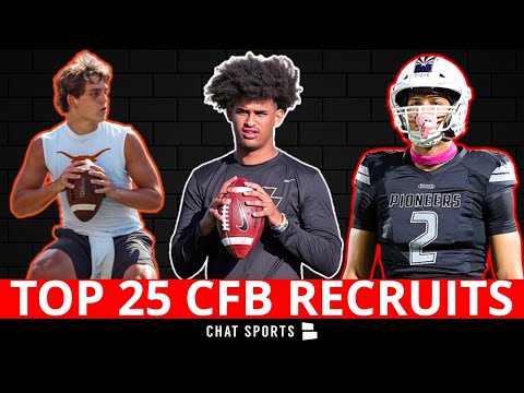 Top 25 Recruits In 2023 Class And Where They Could Sign | College Football National Signing Day