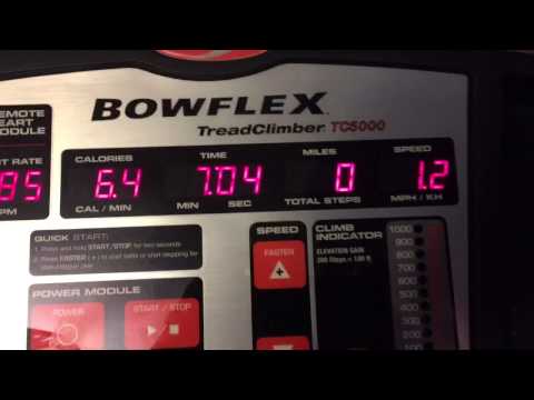 TC5000 Display with wireless heart rate monitor