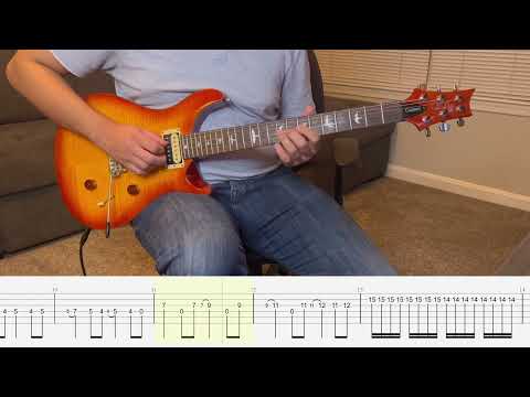 The Middle - Jimmy Eat World - Guitar Solo (With Tabs)