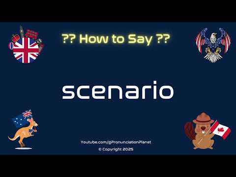 🎭 🌍 How to Pronounce scenario? (CORRECTLY) | Pronunciation Planet