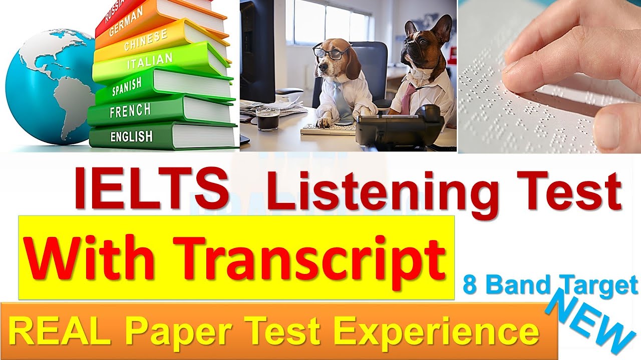 Tape Script SOLVED!! New IELTS Listening Test