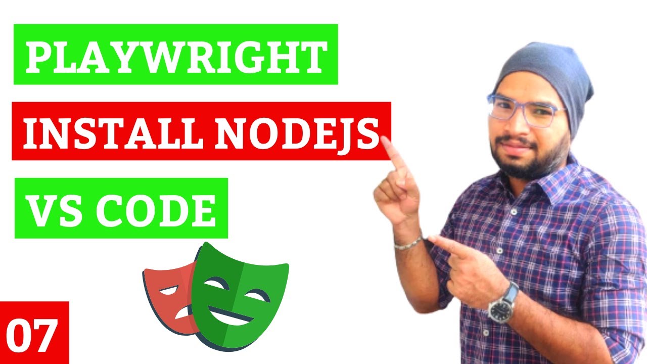 Playwright #7 Install NodeJS & Visual Studio Code