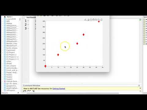 Best Fit Line (Trend Line) - Excel and MATLAB Solutions
