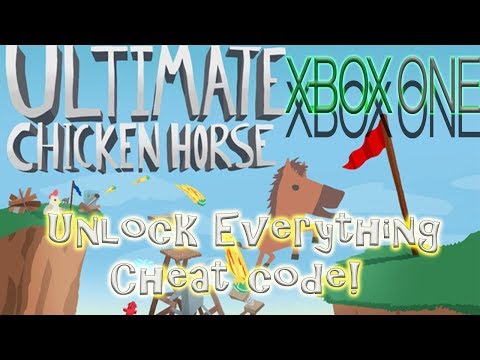Ultimate Chicken Horse Unlock Everything Cheat Code! Xbox One