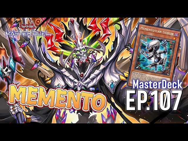 🔴 MasterDeck EP.107 Memento คอมโบไม่ซ้ำจำสูตรไม่ได้ | Yu-Gi-Oh! MASTER ...