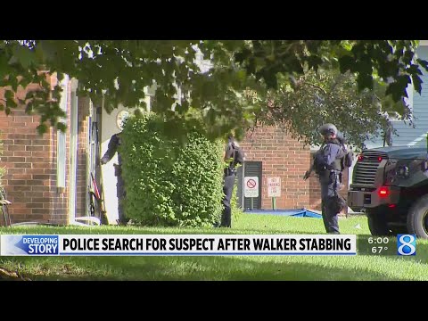 Apartment empty in police search after stabbing