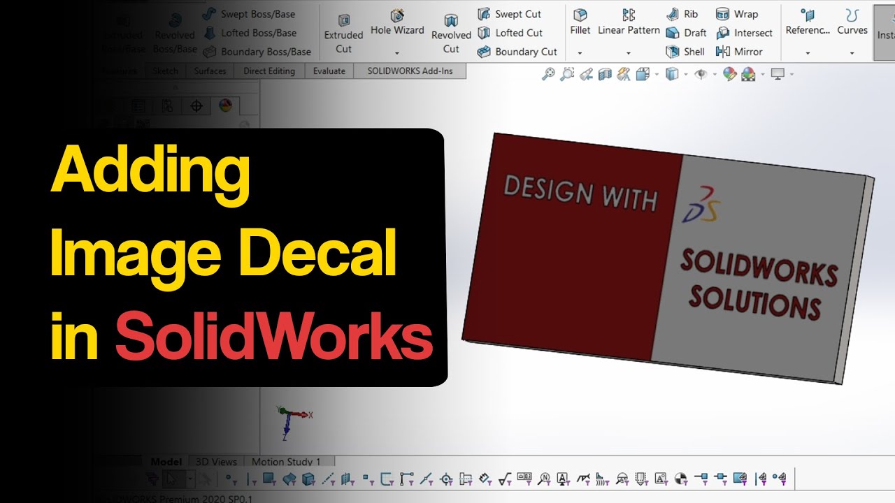 SolidWorks Decals Tutorial: How to Add Custom Images to Your 3D Models