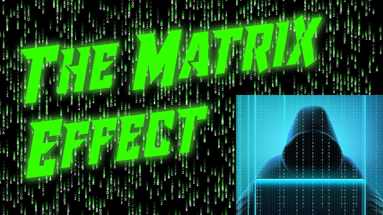 Creating the Cool Matrix Effect in Python and Processing
