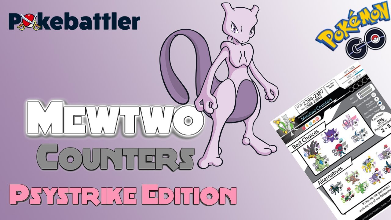 Pokebattler’s Comprehensive Mewtwo [TIER 6] Raid Guide! | Pokebattler