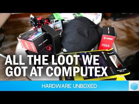 Unbagging Bags: The Cool Free Stuff We Got at Computex