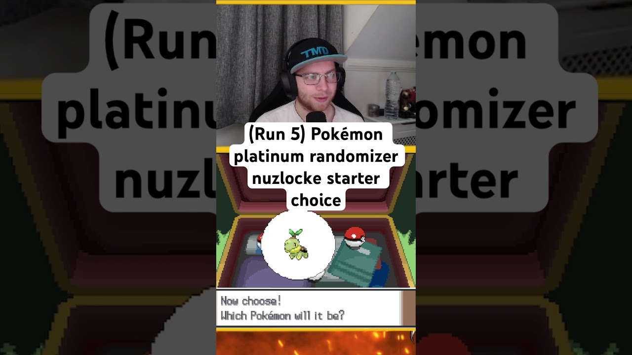 (Run 5) Pokémon platinum randomizer nuzlocke starter choice #pokemon #nuzlocke #pokemonplatinum #fyp