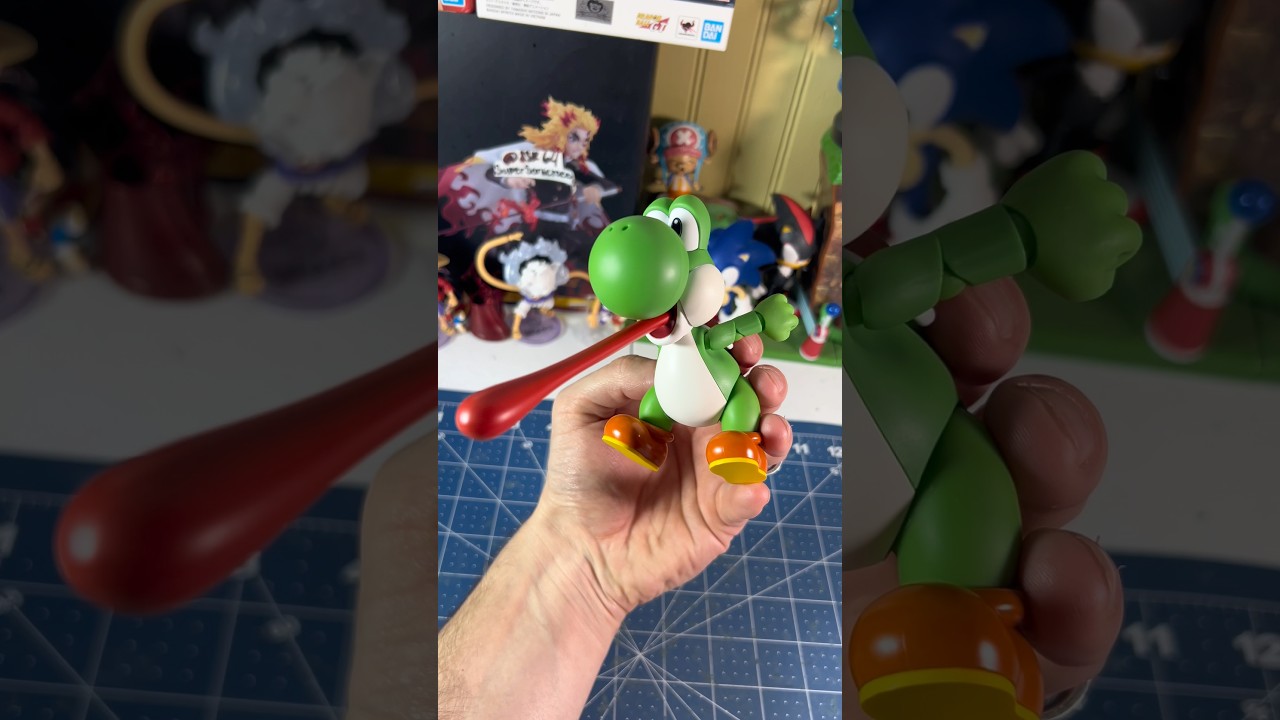 SH FIGUARTS YOSHI IS HERE!!!! #shfiguarts #mario #yoshi