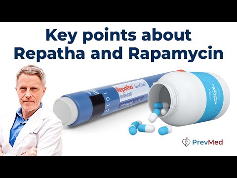 Key points about Repatha and Rapamycin