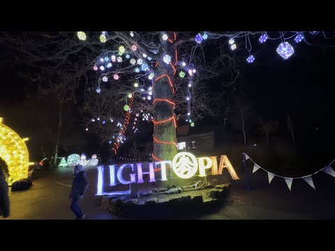 Alton Towers | Lightopia in 4K HDR, Recent trip with the kids , Found ...