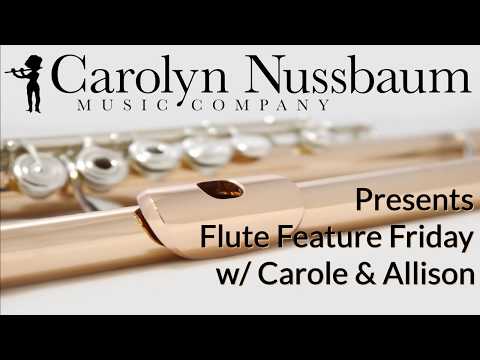 Flute Feature Friday 5/1, Carolyn Nussbaum Music Company