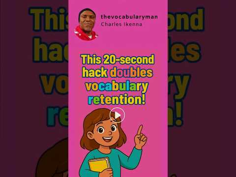 🚀 This 20-Second Hack Doubles Vocabulary Retention! 🚀