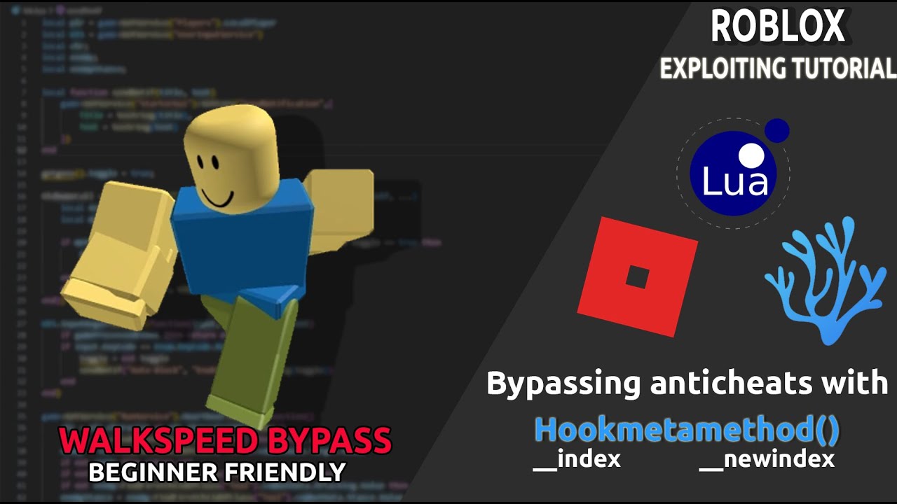 Roblox Exploiting Scripting Tutorial (Beginner) | 2 | Bypassing a simple anticheat