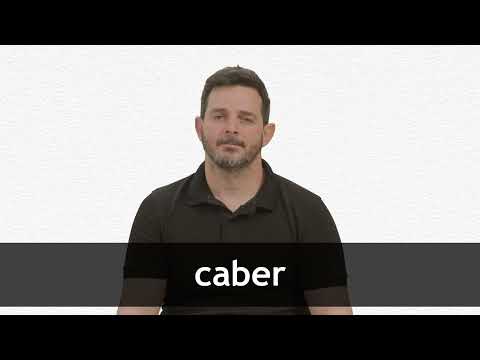 English Translation of “CABER” | Collins Spanish-English Dictionary