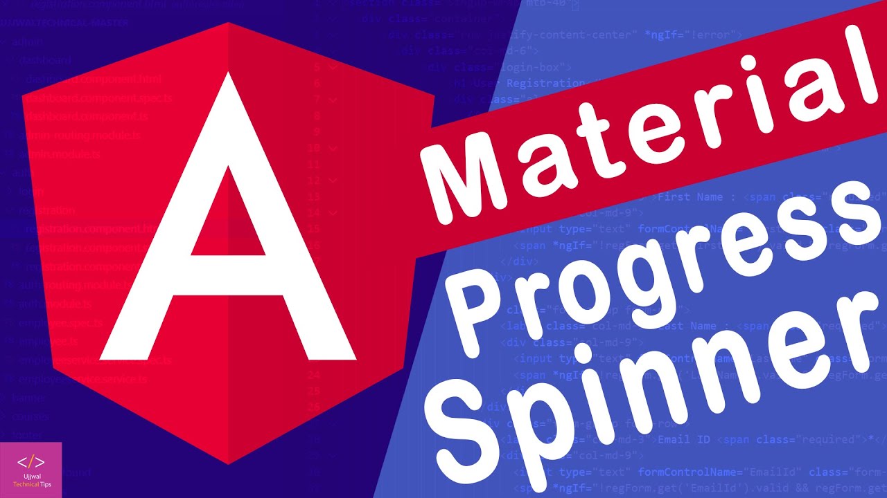 🔥Angular Material Progress Spinner | angular 8 loading spinner [Tutorial - 14]
