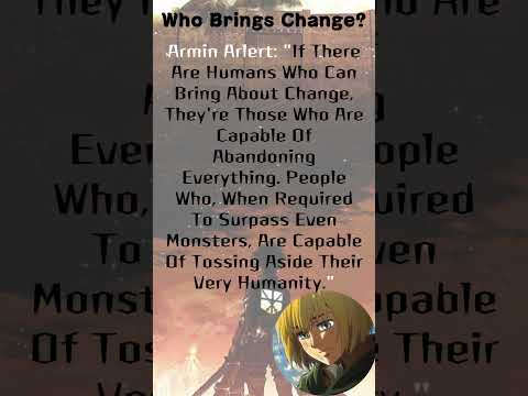 Powerful Attack on Titan Quotes | Inspiring Lines from Eren, Mikasa, Levi, Armin!#attackontitan