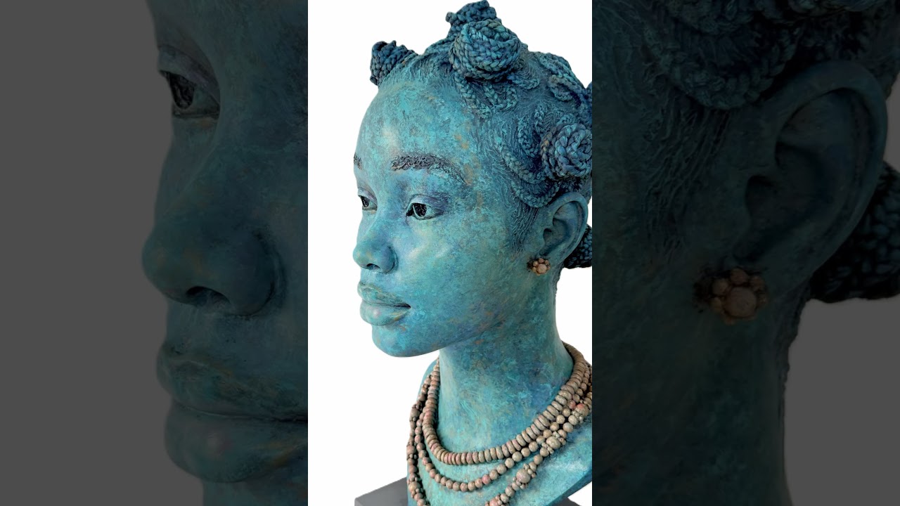 Makers of Legacy : Behind the scenes with Nigerian sculptor, Ejiro Fenegal.  #art #sculpture