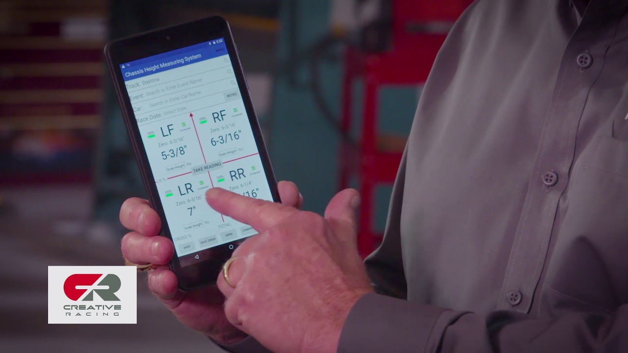 Learn The APP from Creative Racing's Chassis Height Measuring System