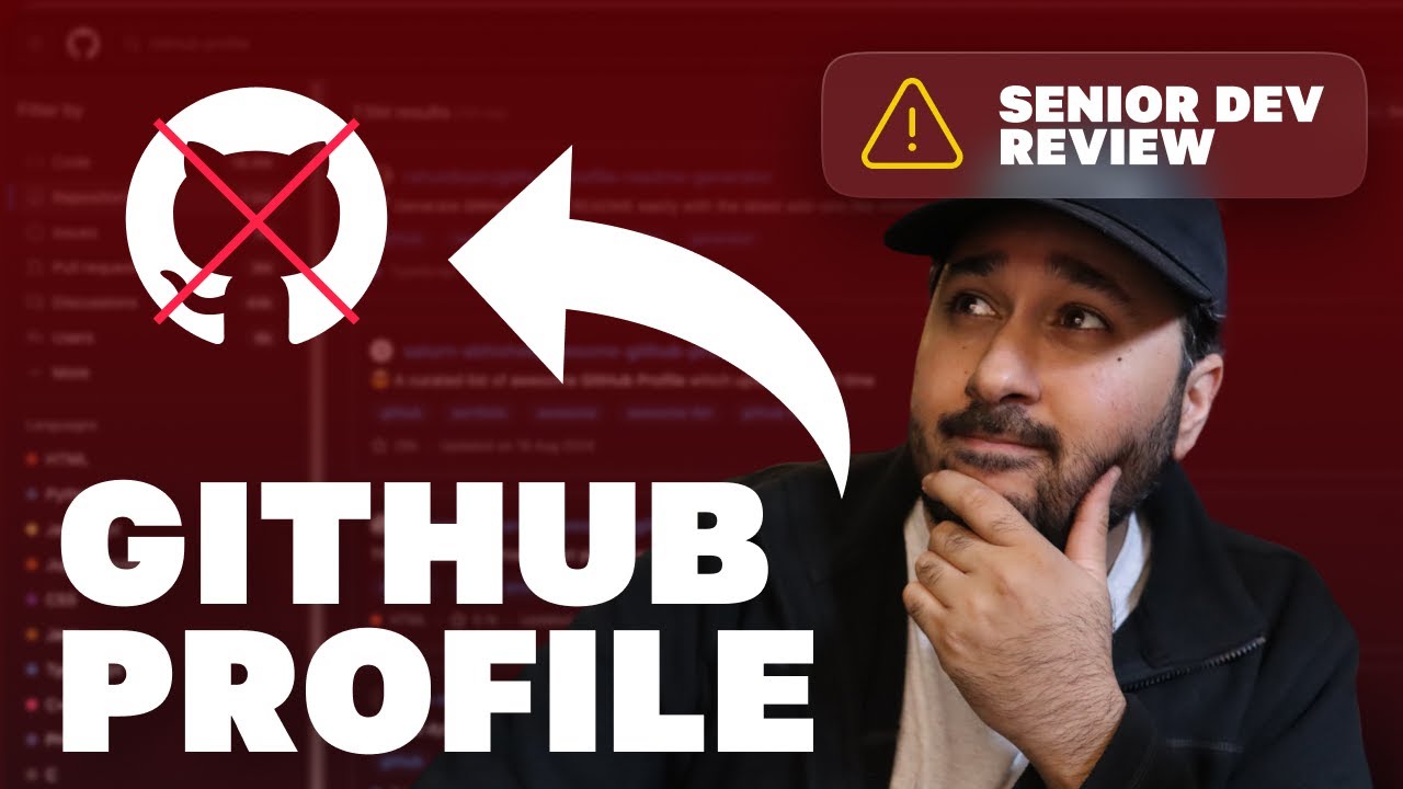 GitHub Profile Reviewed by a Senior Developer (What Actually Matters)