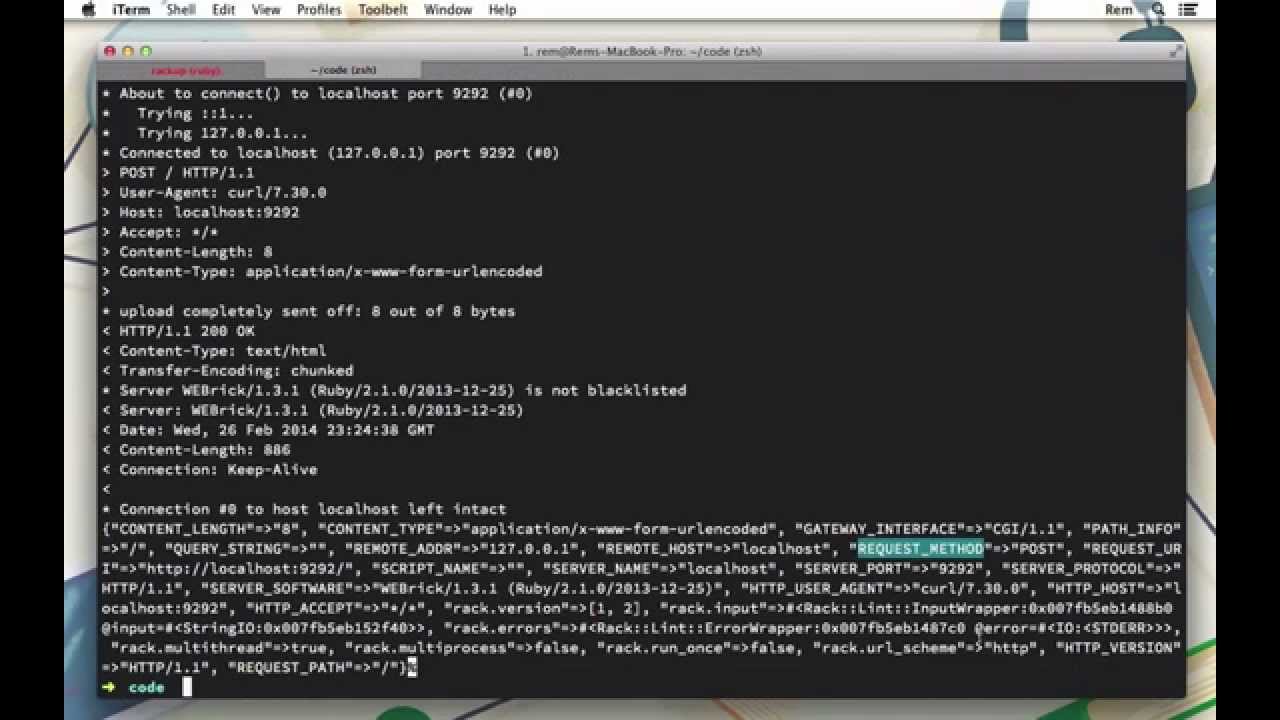 Authentication With Ruby: Rack Application Setup
