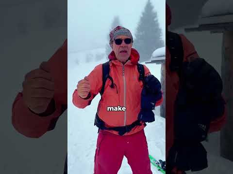 Test E-SKIMO: Ever wondered what it’s like to ski with E-SKIMO?🎿⚡️ #electricski #eski #skitouring