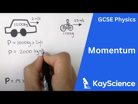 How to Calculate Momentum (p=mxv) | GCSE Physics (9-1) | kayscience.com