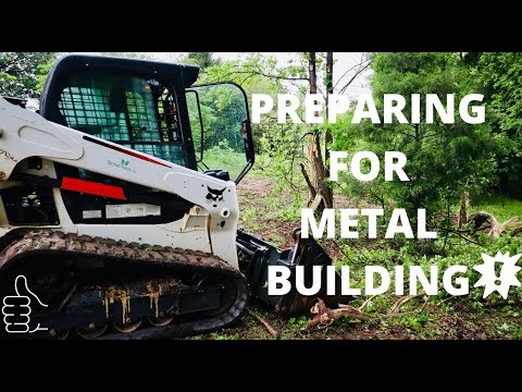 SITE PREP FOR METAL BUILDING/ RV STORAGE SHED
