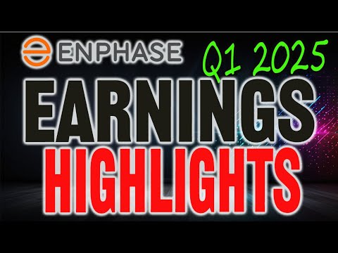 Enphase Energy (ENPH) Q1 2025 Earnings | Key Highlights: Tariffs, Margins & Battery Growth