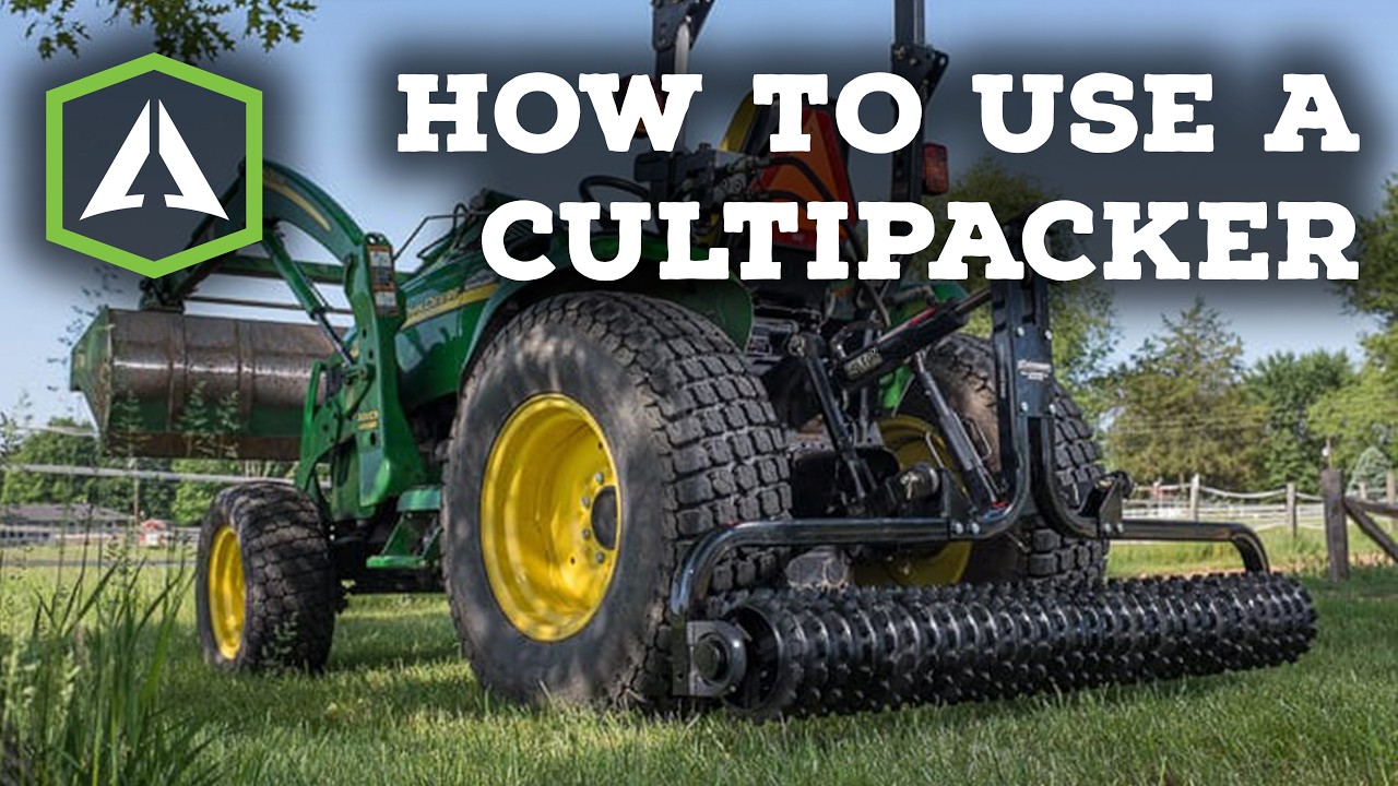 ABI Versa-Drill Cultipacker - How To Use A Cultipacker
