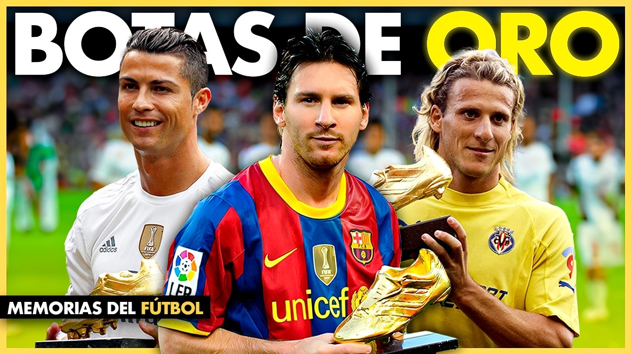 Todos los BOTAS DE ORO (1968-2025) 🥾⚽🥅  Palmarés Completo