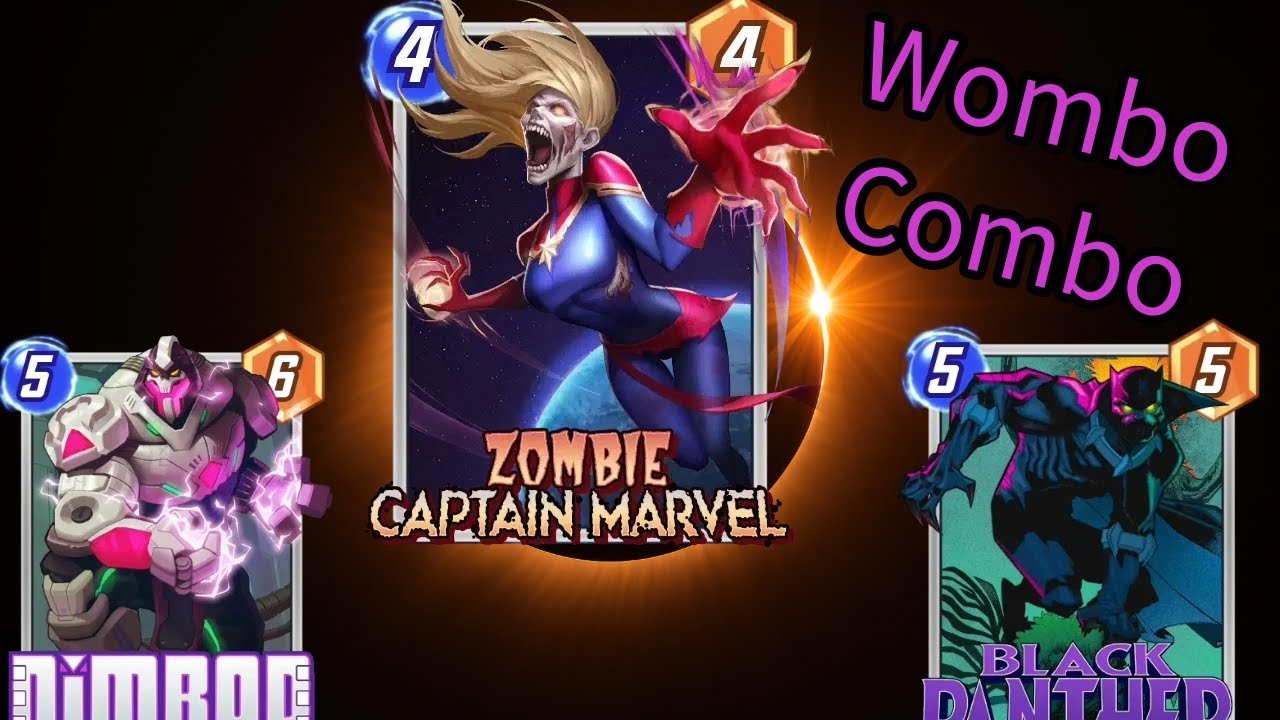 Zombie Captain Marvel brings back the UNSTOPPABLE COMBO! - Marvel Snap Infinite Deck Highlight