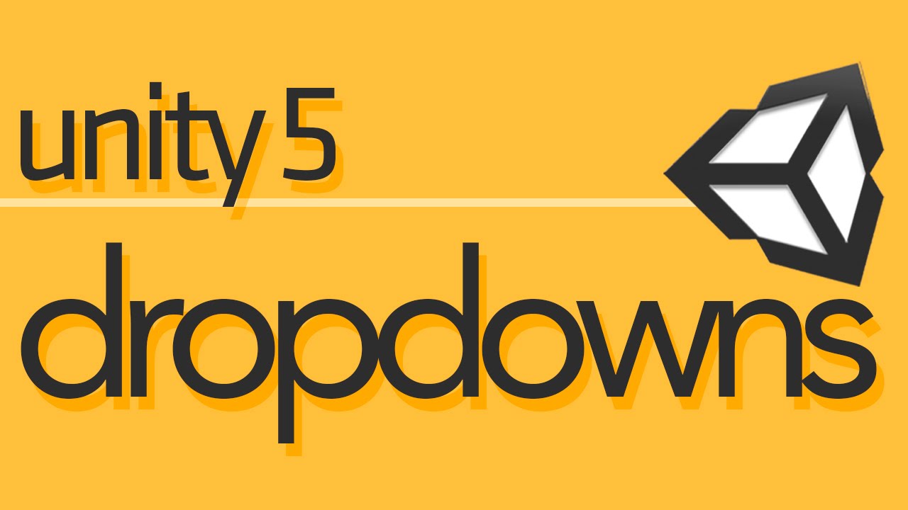 Unity 5 UI Tutorial - Dropdowns [#1 - Manual Setup]