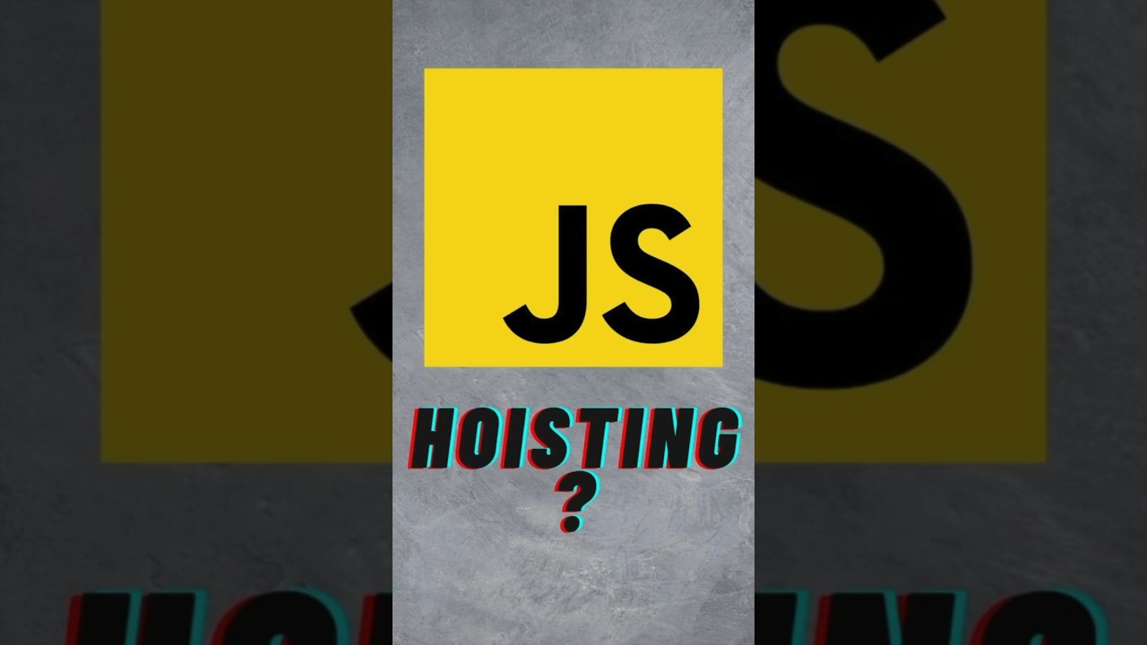 JavaScript’s Hoisting explained in 20 seconds #programming #javascript