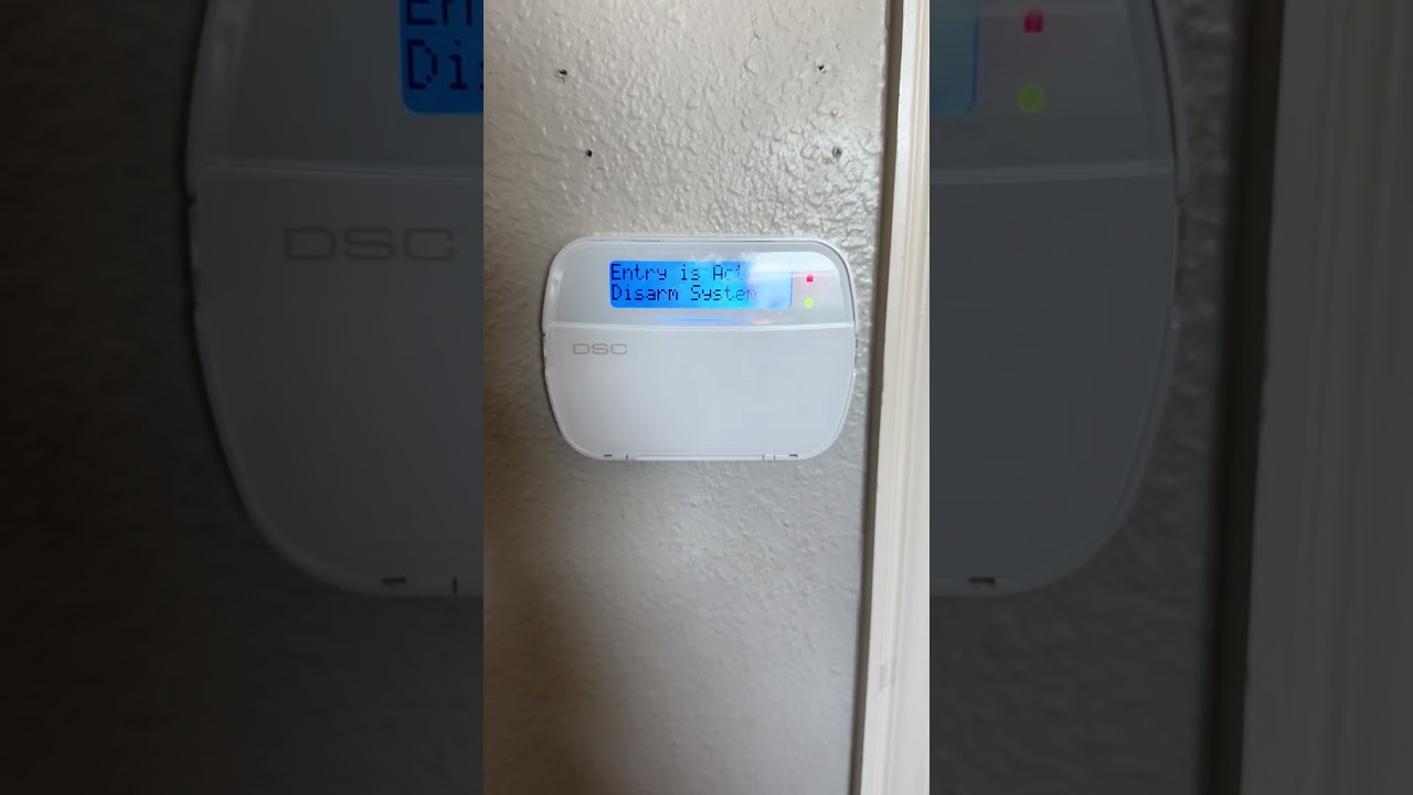 DSC Neo entry delay with alarm
